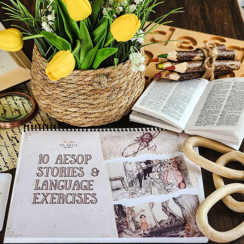 Aesop Stories & Grammar | Homeschool Printable – My Mega Bundles