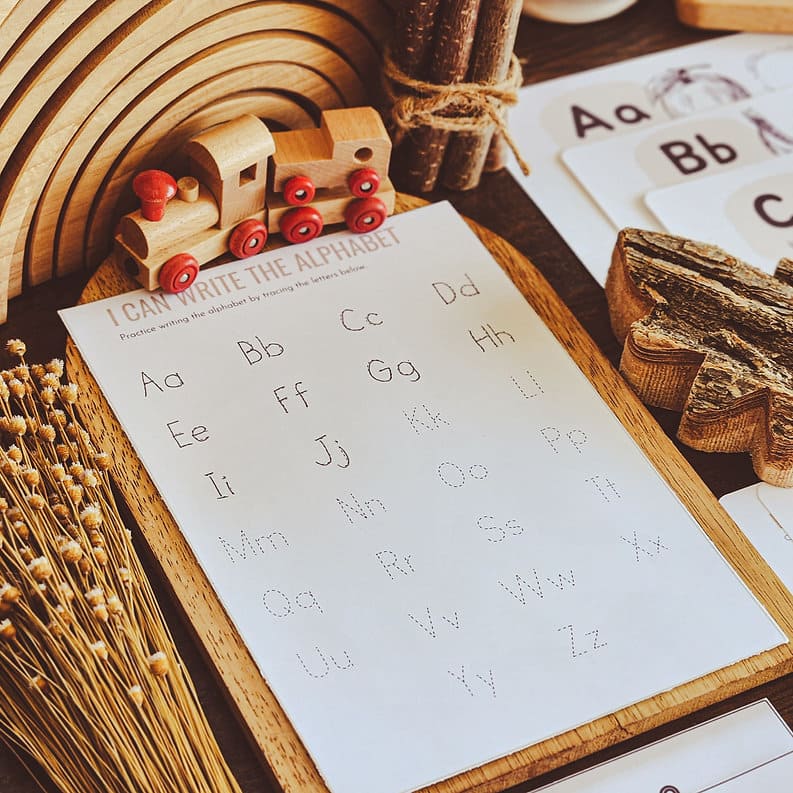 Alphabet Notebooks Printable Pack | Homeschool Printable – My Mega ...