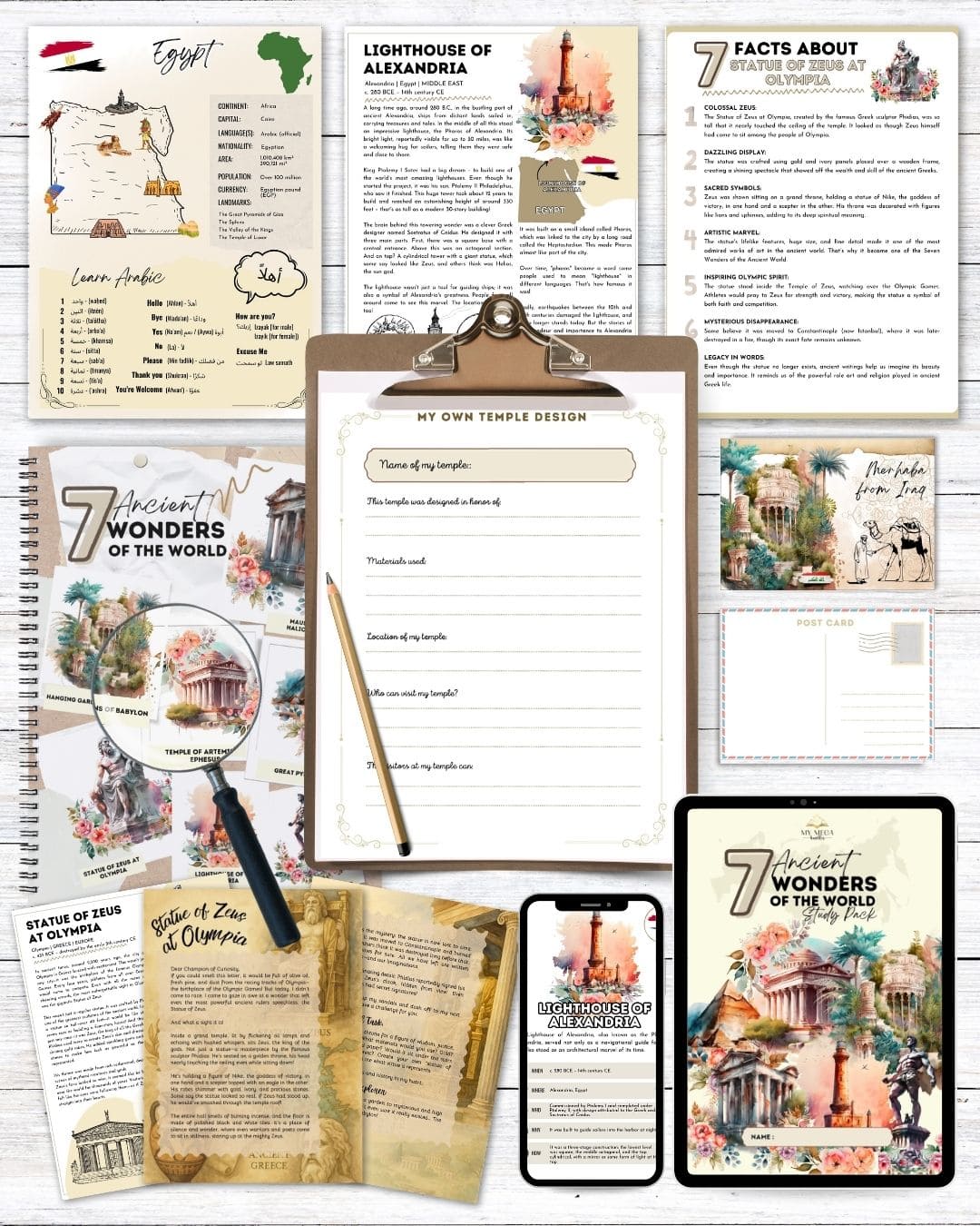 21 WONDERS OF THE WORLD – My Mega Bundles LLC