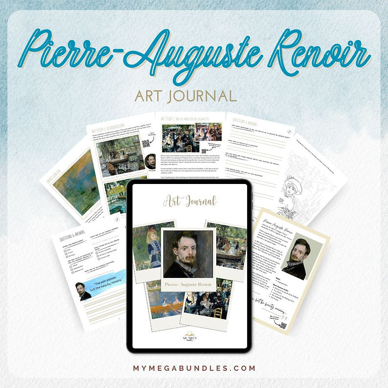 Pierre Auguste Renoir Art Study | Homeschool Printable – My Mega ...