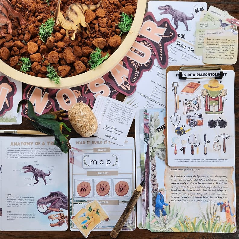 Dinosaurs and Paleontology Study Pack Printable | Homeschool Printable ...