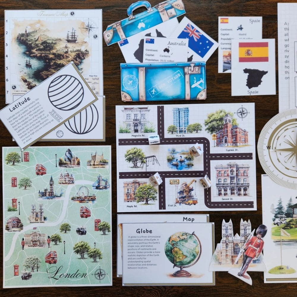 Learn Amazing Map Skills | Homeschool Printable – My Mega Bundles
