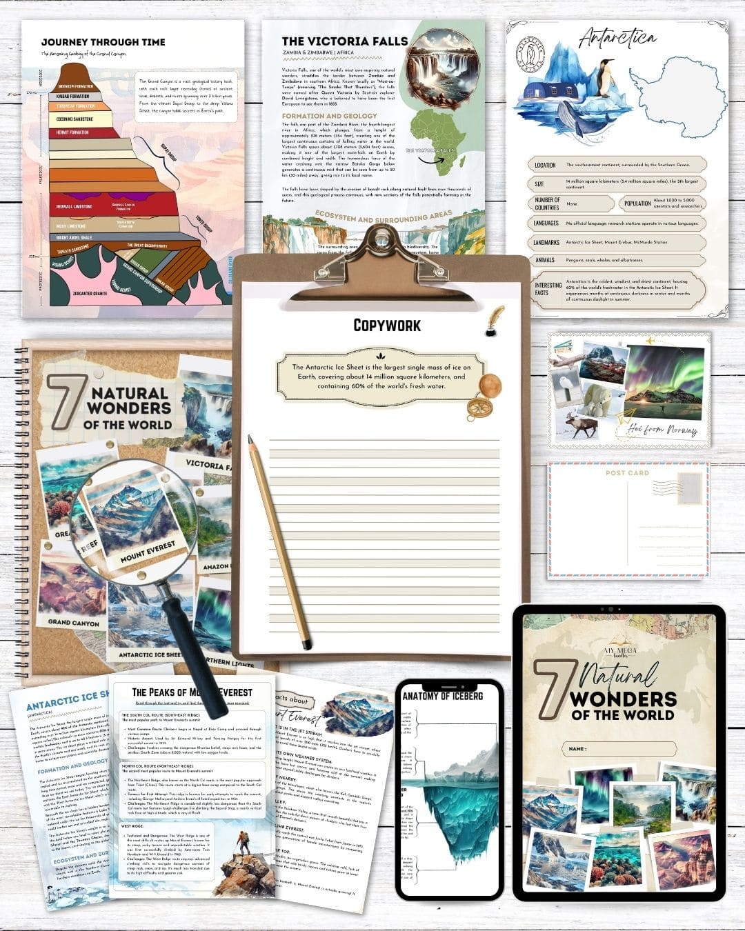 SCMB + NATURAL WONDERS OF THE WORLD – My Mega Bundles LLC