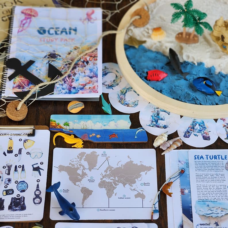 Ocean Study Printable Study – My Mega Bundles LLC