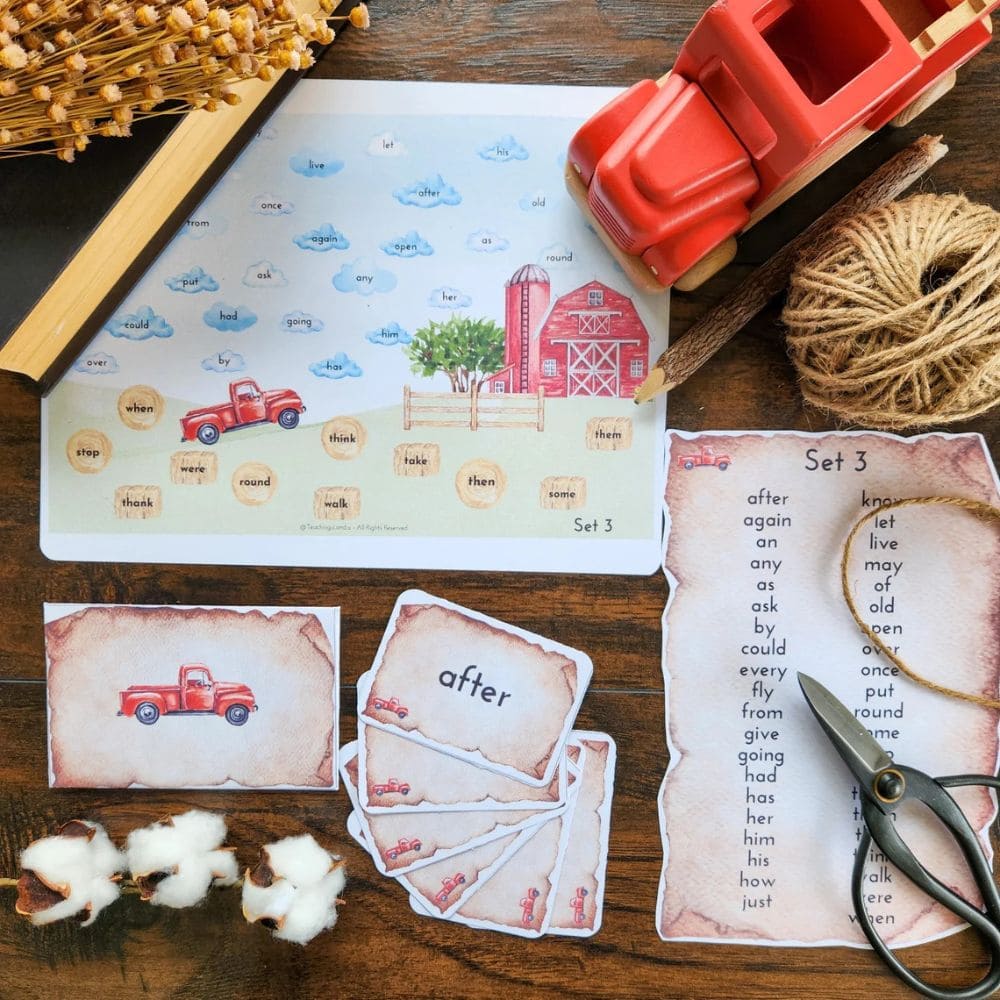 Sight Words Printable Study | Homeschool Printable – My Mega Bundles LLC