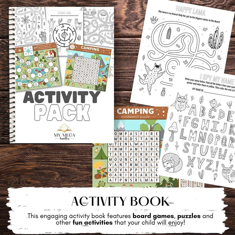 Summer Activity Book for Kids Printable – Mazes & Puzzles – My Mega ...