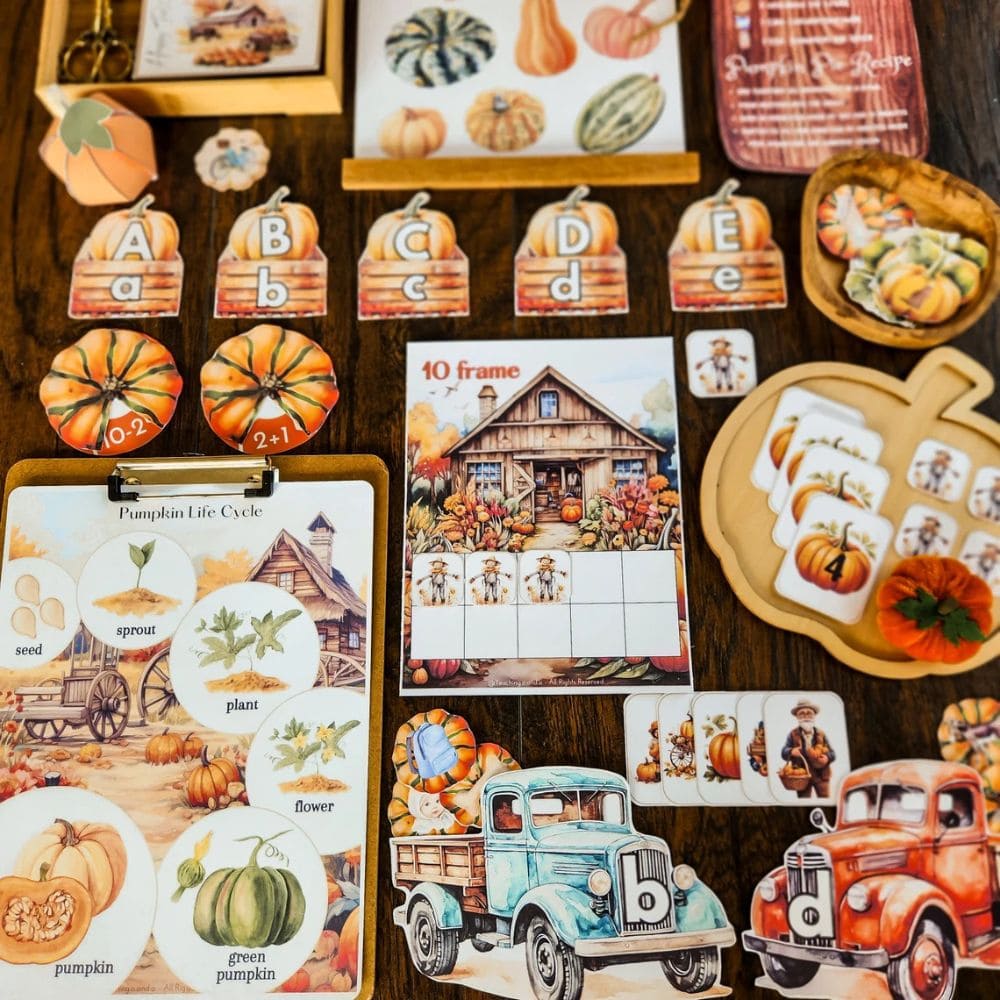 The Pumpkin Pack | Homeschool Printable – My Mega Bundles LLC