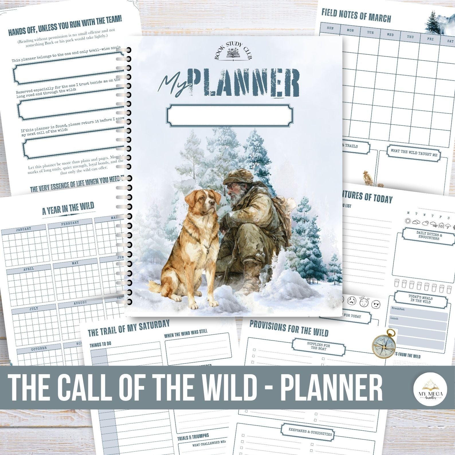The Call of the Wild Homeschool Planner | My Mega Bundles – My Mega ...
