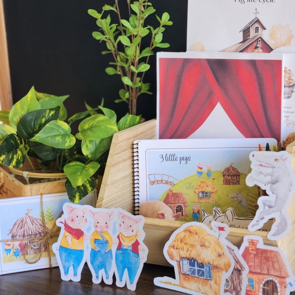 3 Little Pigs Study | Homeschool Printable – My Mega Bundles LLC