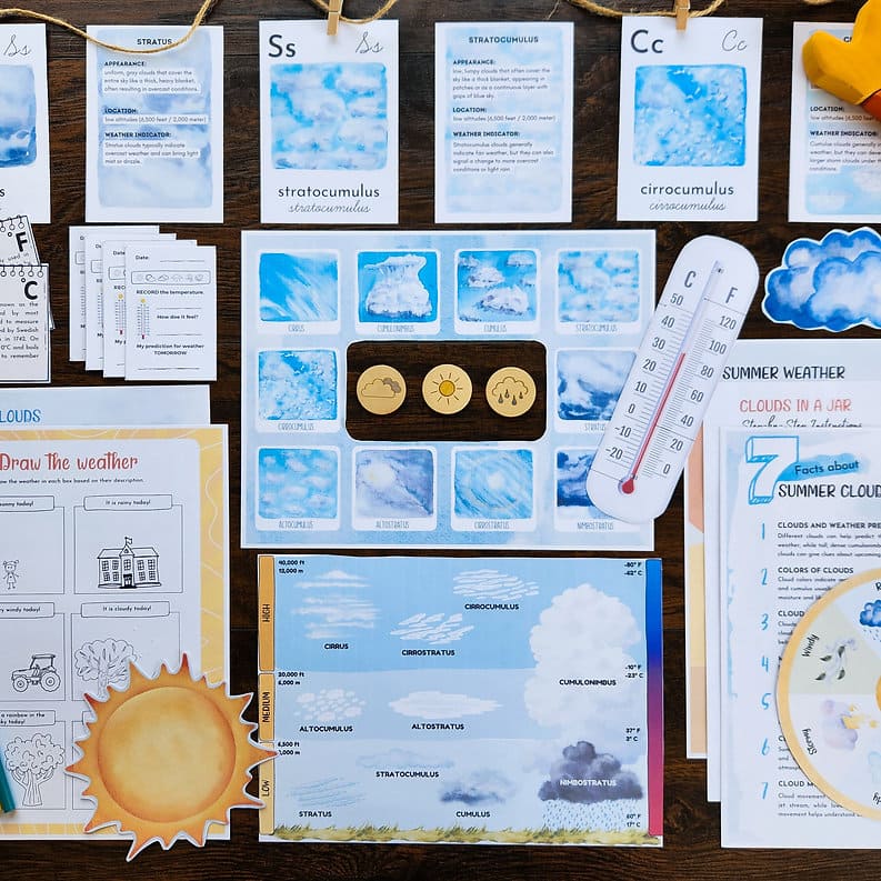 Summer weather homeschool printables – My Mega Bundles LLC