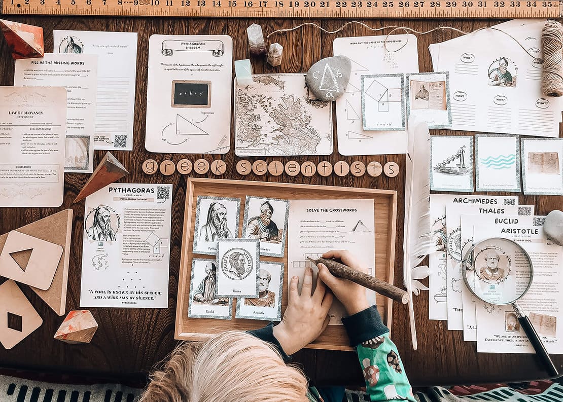 Ancient Greek Scientists | Homeschool Printable – My Mega Bundles
