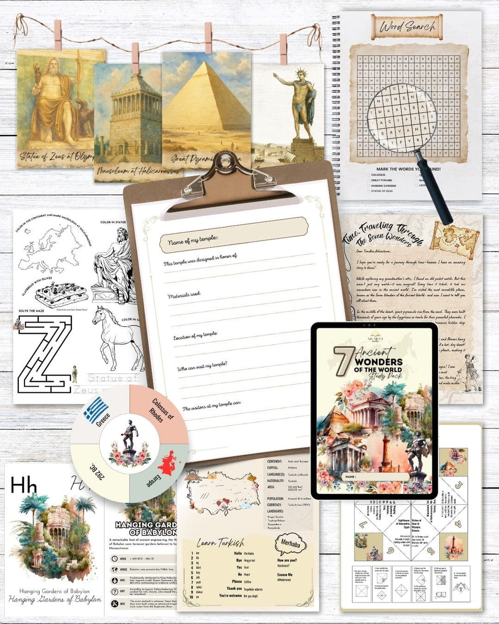 21 WONDERS OF THE WORLD – My Mega Bundles