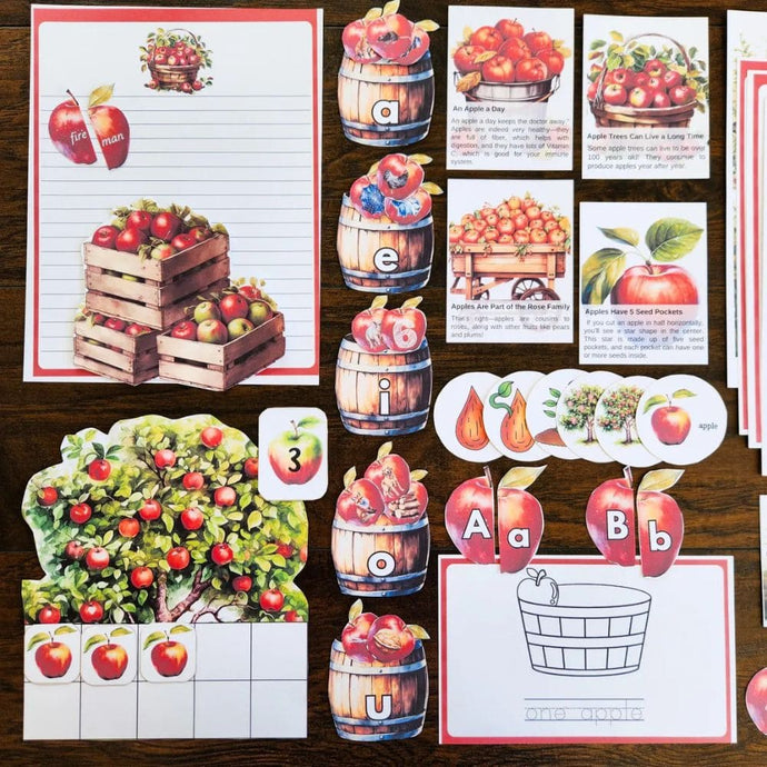 Apples Study Pack | Homeschool Printable – My Mega Bundles