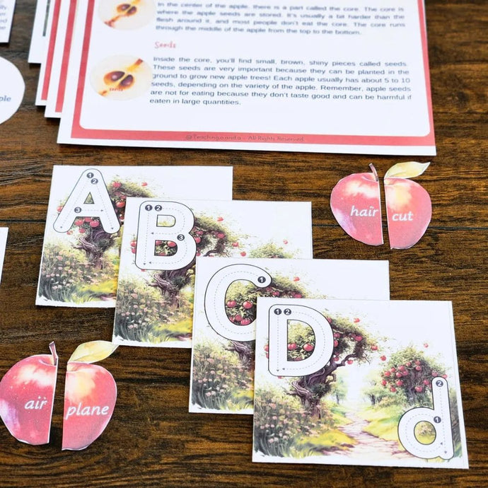 Apples Study Pack | Homeschool Printable – My Mega Bundles LLC