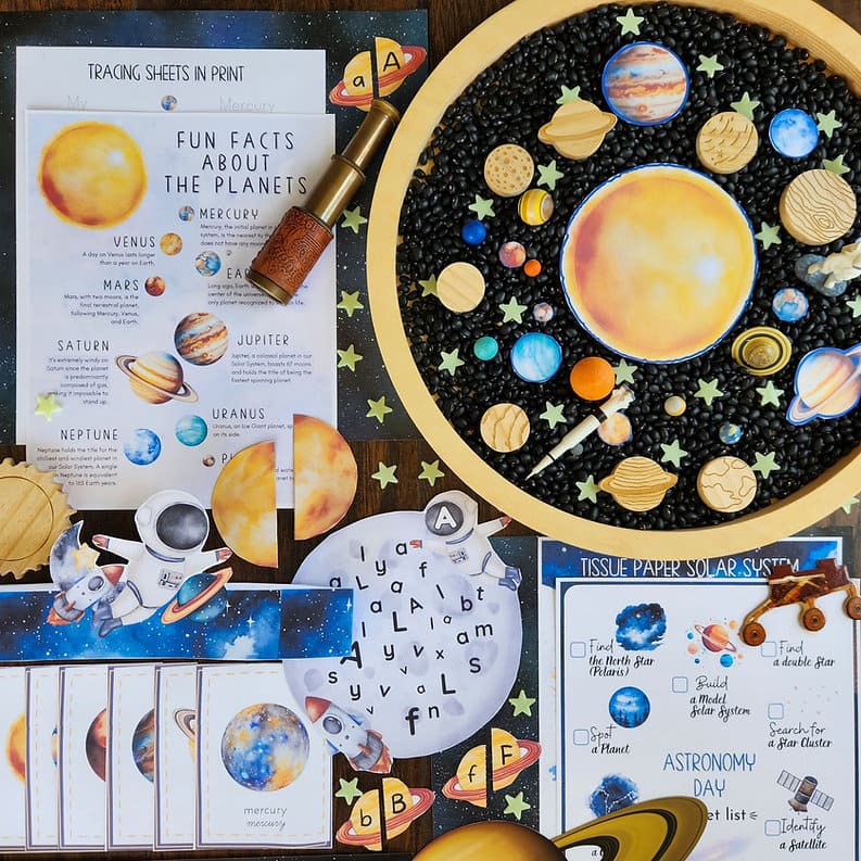 Astronomy Activity Book Printable Study | Homeschool Printable – My ...
