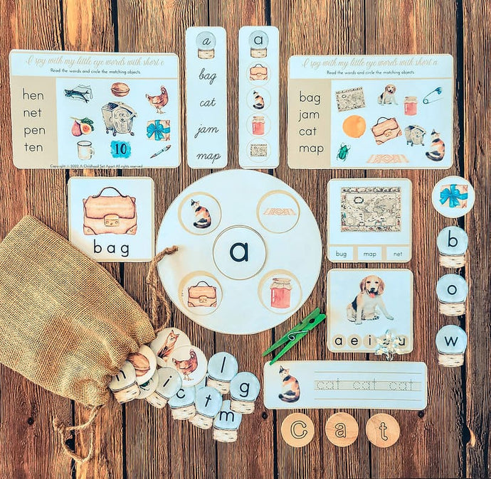 CVC Words Language Pack | Homeschool Printable – My Mega Bundles LLC