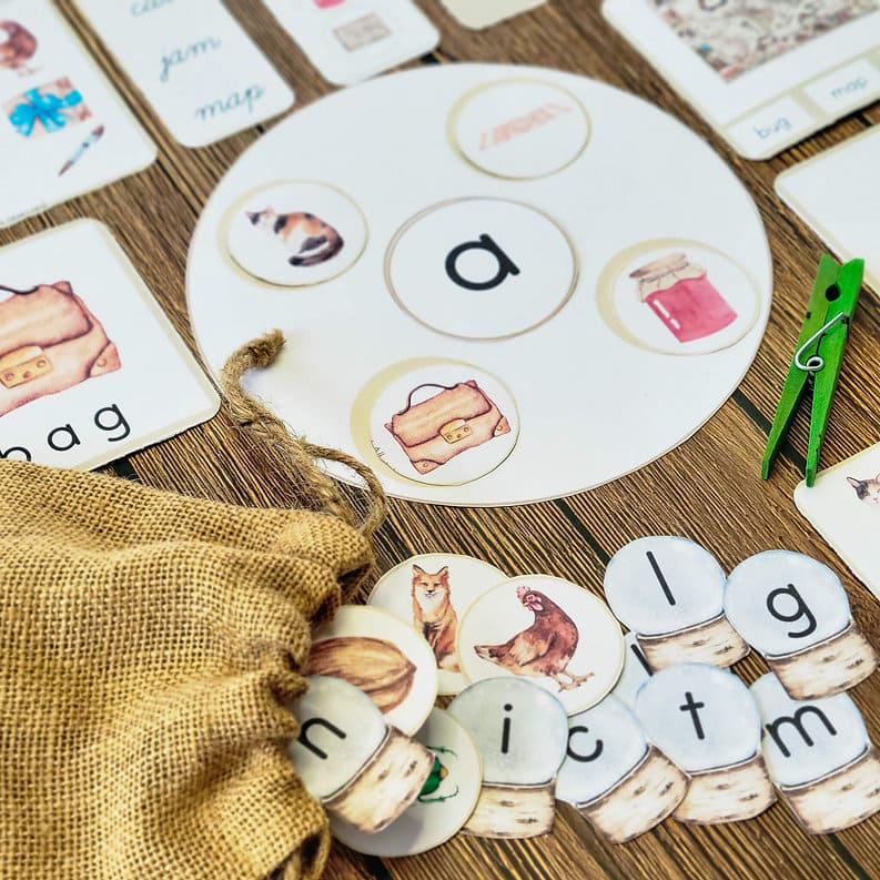 CVC Words Language Pack | Homeschool Printable – My Mega Bundles LLC