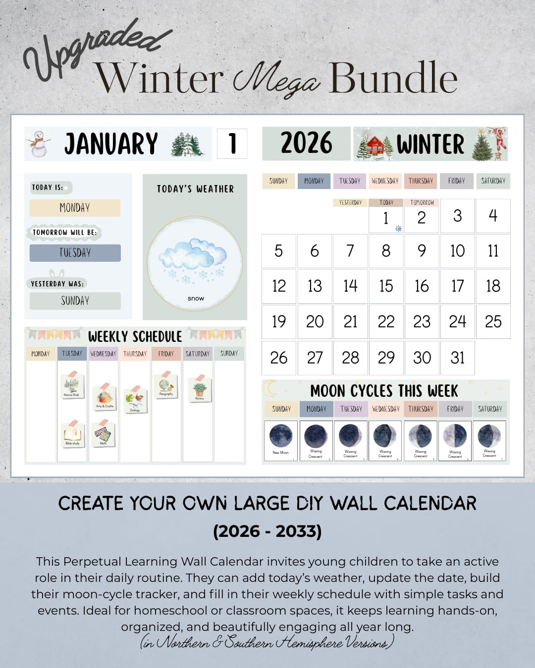 UPGRADED FILES ONLY for WINTER MEGA BUNDLE Customers – My Mega Bundles LLC