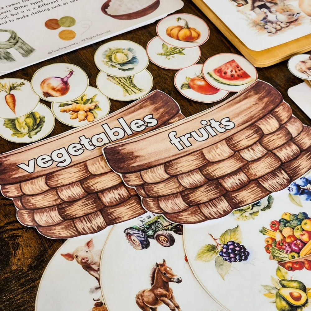 Farm Unit Printable Study | Homeschool Printable – My Mega Bundles LLC