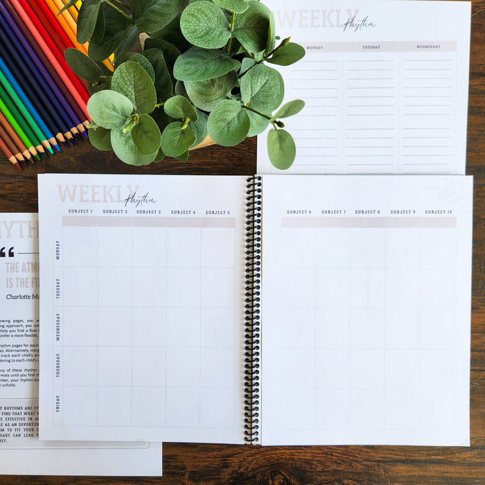 All-in-One Homeschool Planner Printable – My Mega Bundles LLC