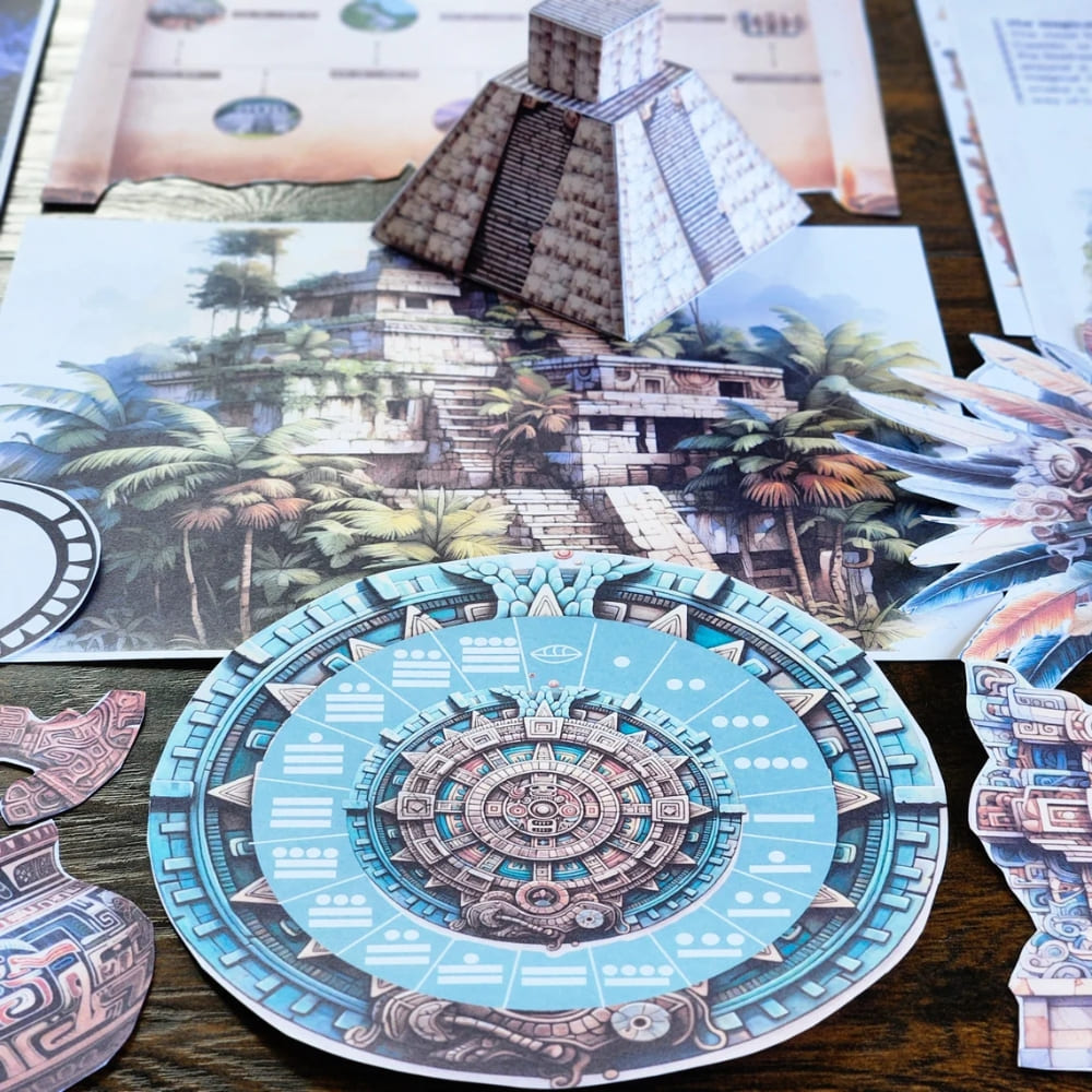 Maya Civilization Printable Study | Homeschool Printable – My Mega ...