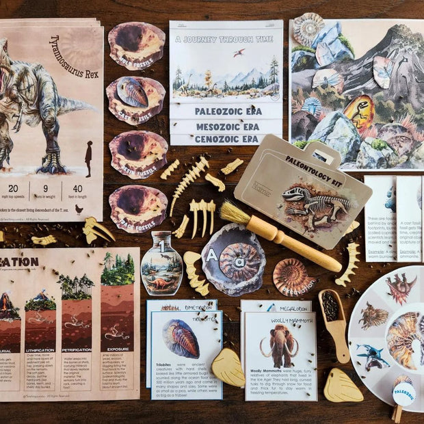 Paleontology Printable Pack – 100 Pages of Hands-On Prehistoric Fun ...