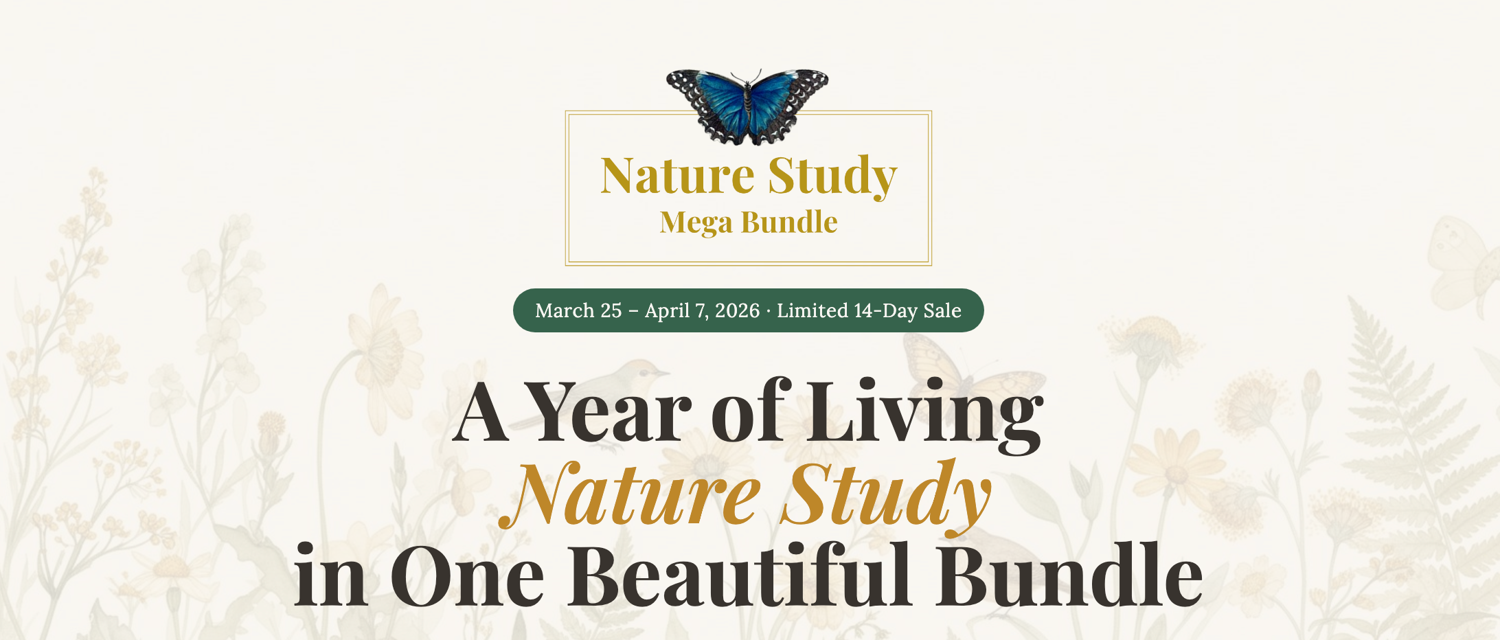 Nature Study Mega Bundle | Charlotte Mason & Montessori Printables – My ...