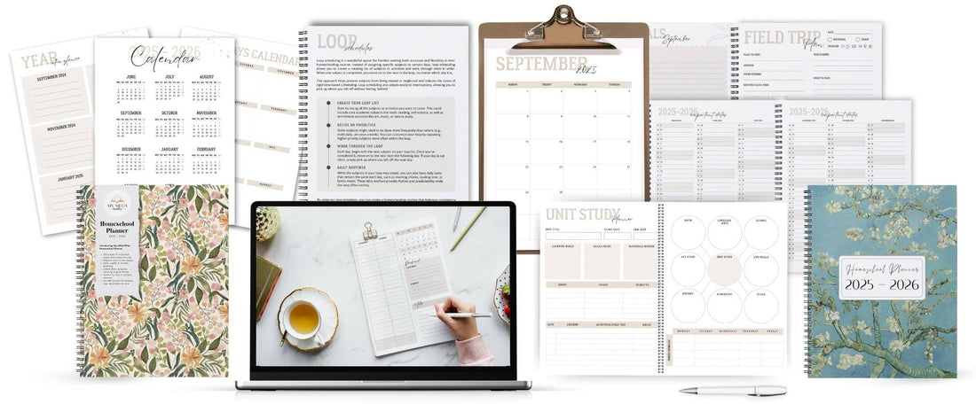 All-in-One Homeschool Planner Printable – My Mega Bundles